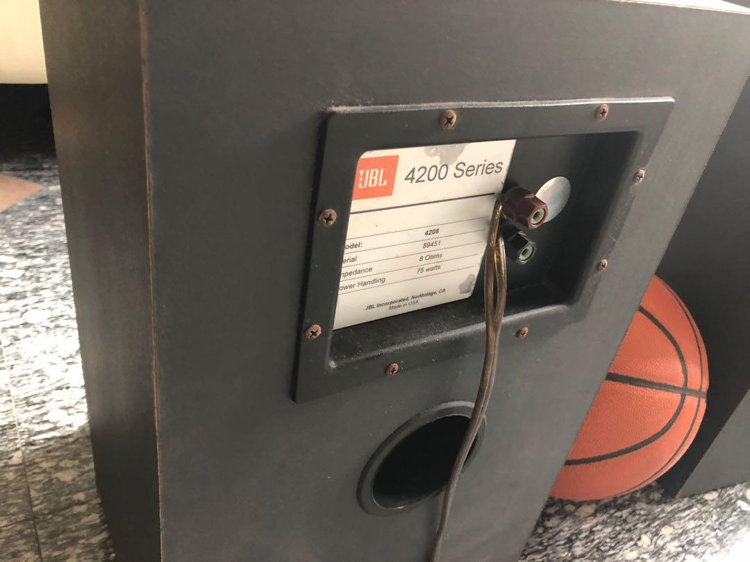 JBL 4208 喇叭, 音響器材, Soundbar、揚聲器、藍牙喇叭、耳擴 - Carousell