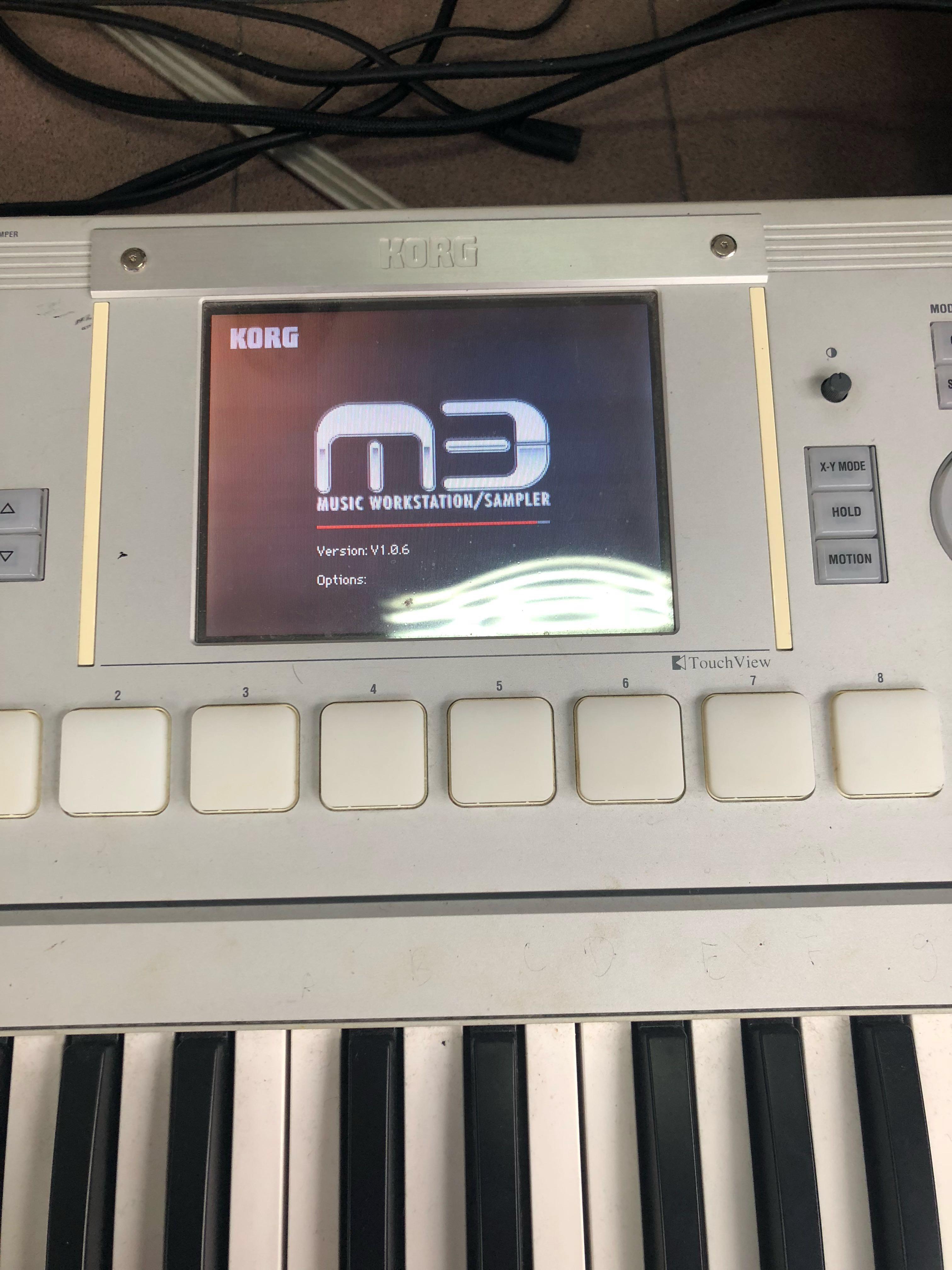 KORG M3-61 Keyboard Synthesizer, Hobbies & Toys, Music & Media, Musical ...
