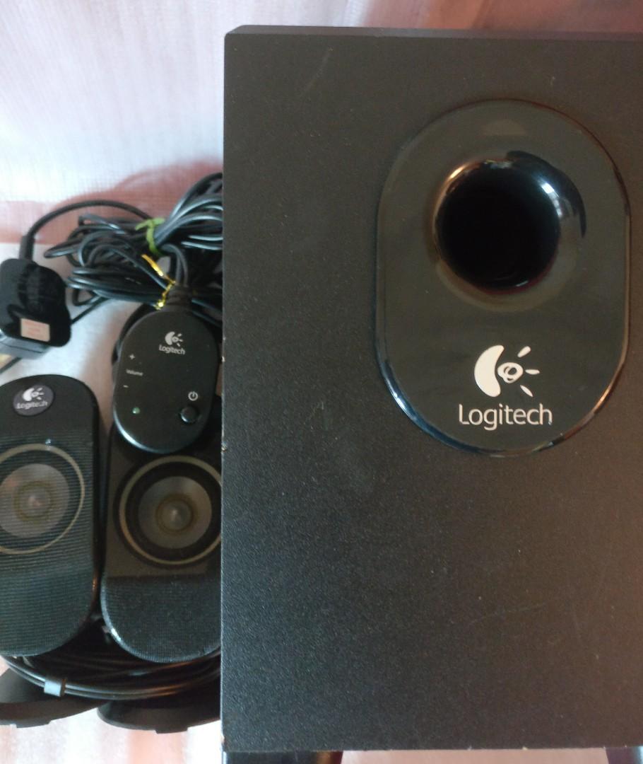 Logitech 2.1 Speaker, 音響器材, Soundbar、揚聲器、藍牙喇叭、耳擴 - Carousell