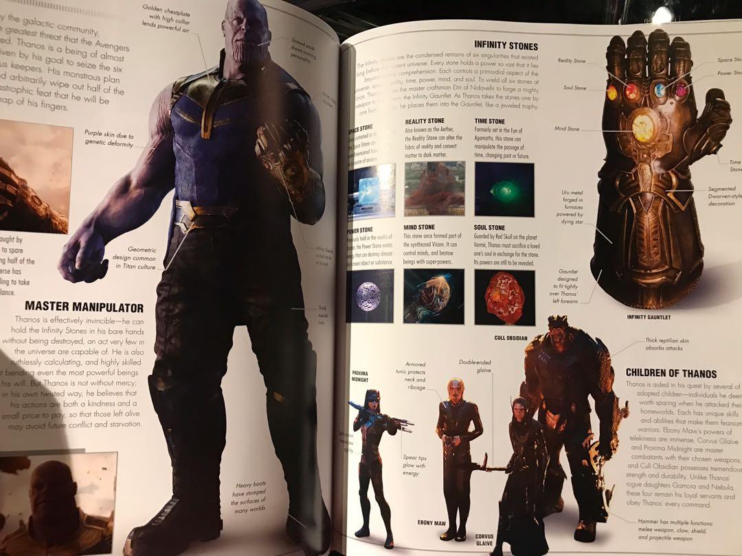 Marvel Studio Avengers Visual Dictionary By DK, Hobbies & Toys, Books & Magazines, Magazines on ...