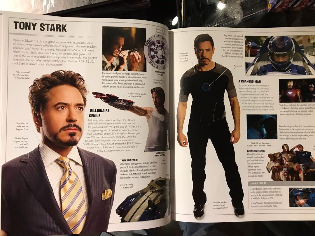 Marvel Studio Avengers Visual Dictionary By DK, Hobbies & Toys, Books ...