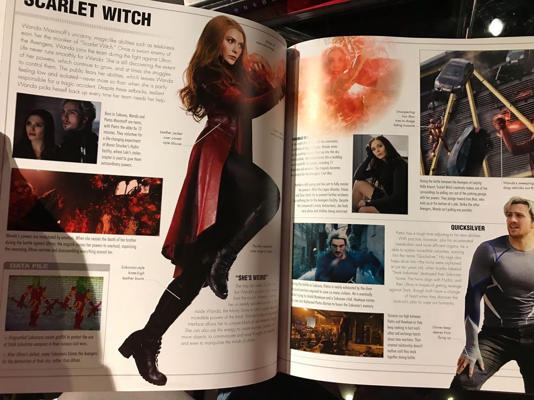 Marvel Studio Avengers Visual Dictionary By DK, Hobbies & Toys, Books & Magazines, Magazines on ...
