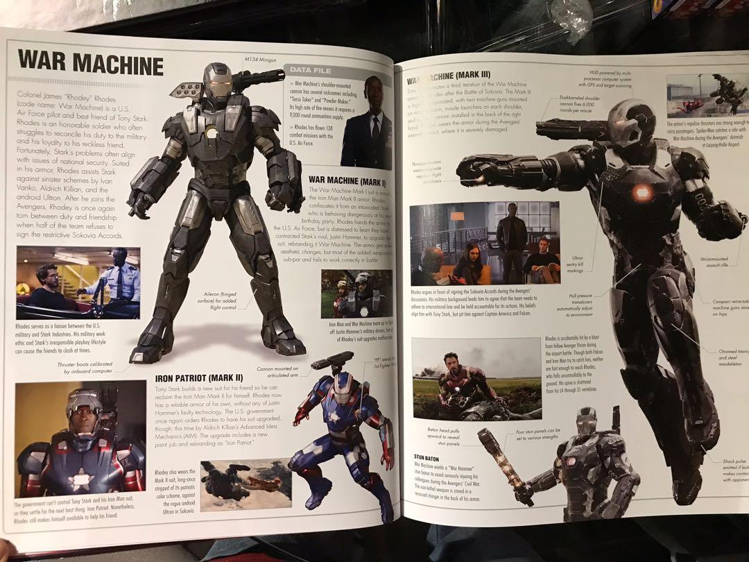 Marvel Studio Avengers Visual Dictionary By DK, Hobbies & Toys, Books & Magazines, Magazines on ...