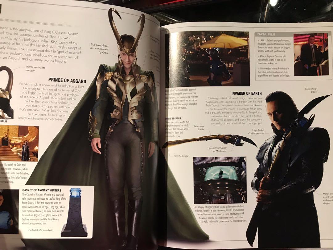 Marvel Studio Avengers Visual Dictionary By DK, Hobbies & Toys, Books ...