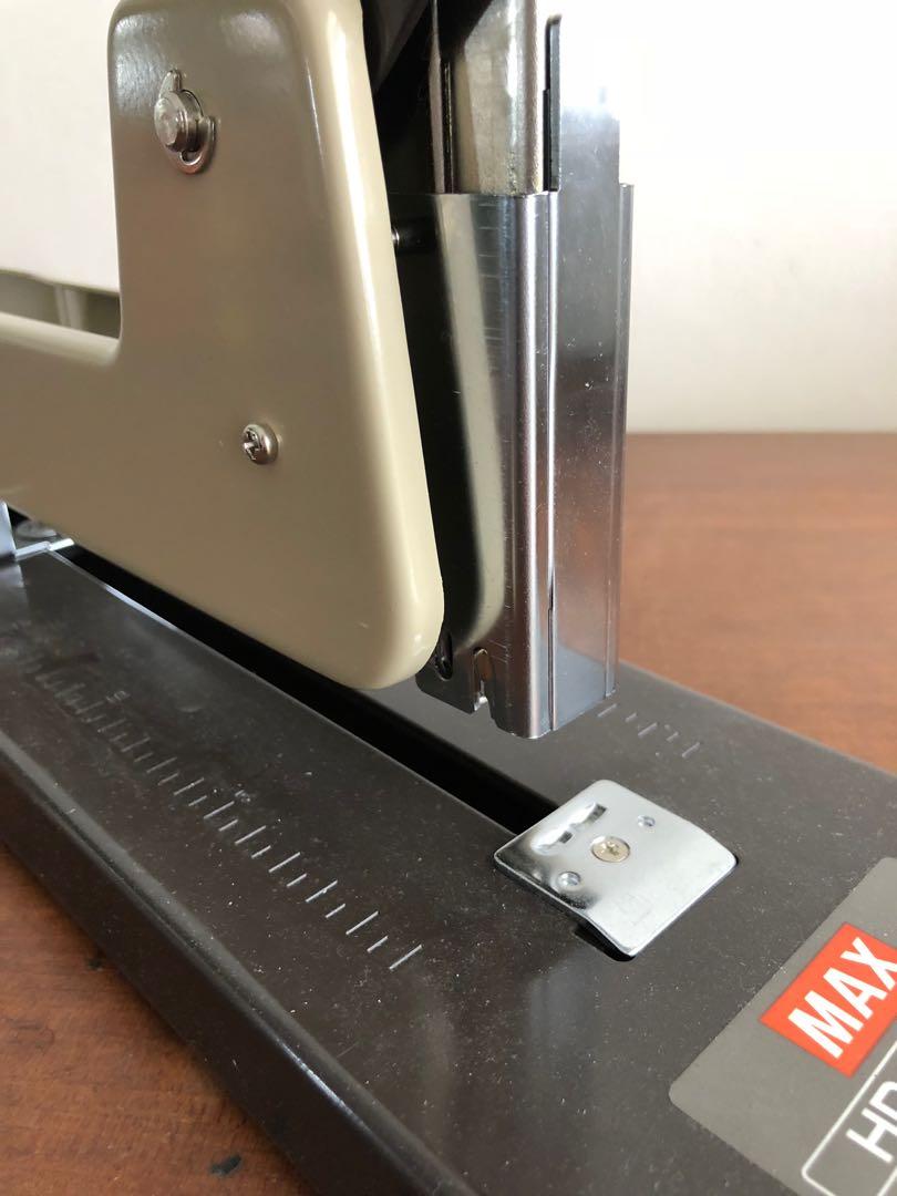 Max Heavy Duty Long-Throat Stapler HD-12L/17 160 Sheets, Hobbies & Toys ...