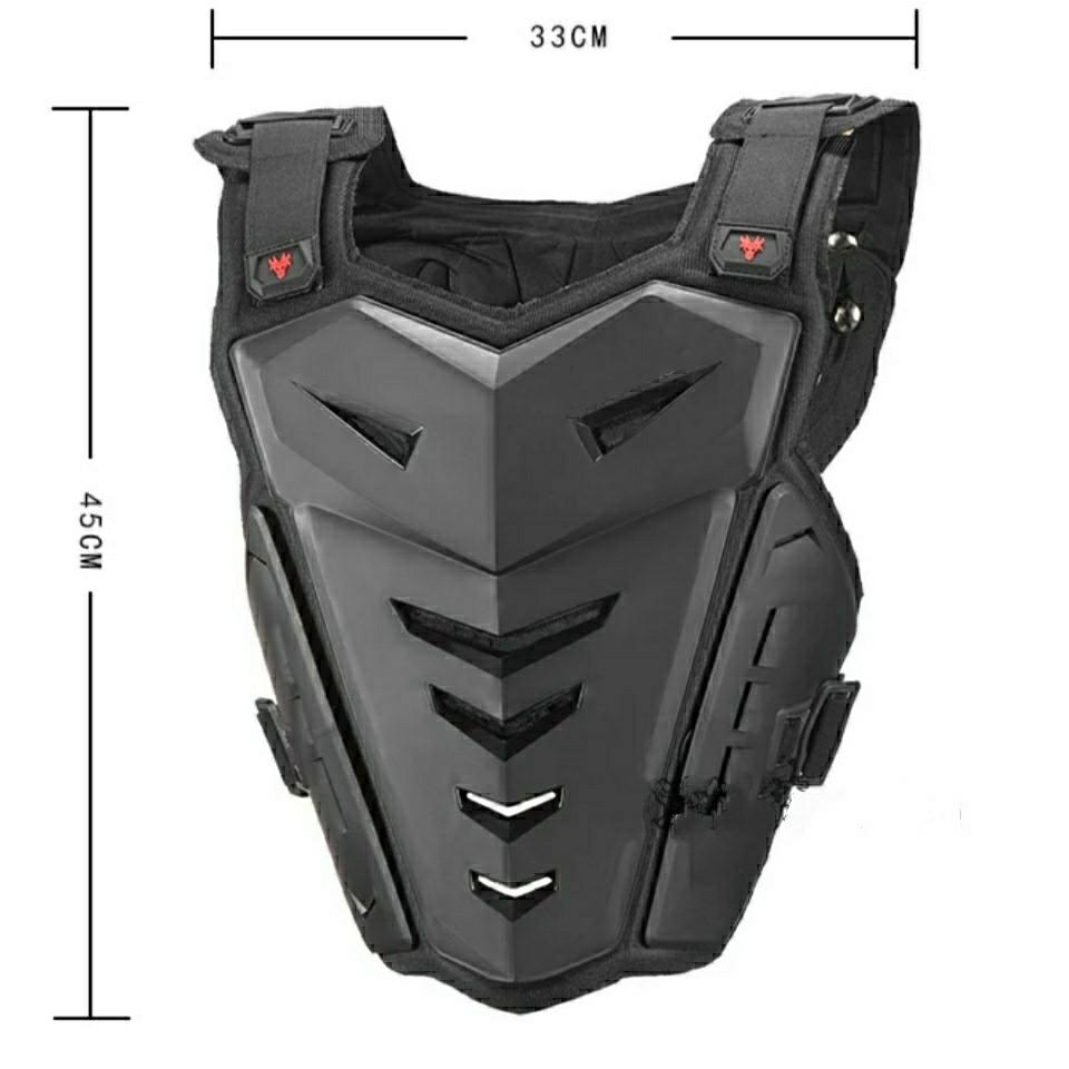 Motorcross Dirt Bike Off-Road Roost Chest Protector - Black ...