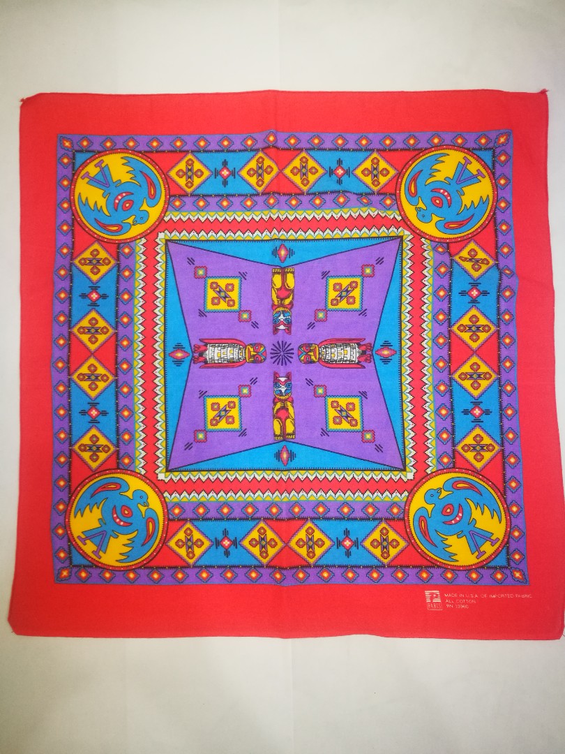 Native Arts Bandana, Men's Fashion, Watches & Accessories, Handkerchief ...