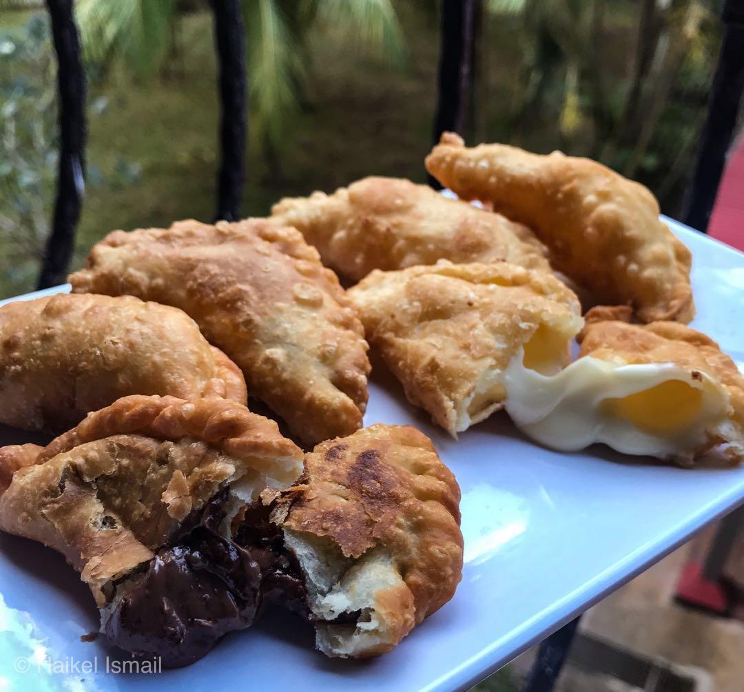 Nutella & Cheese Epok-Epok, Food & Drinks, Homemade Bakes on Carousell