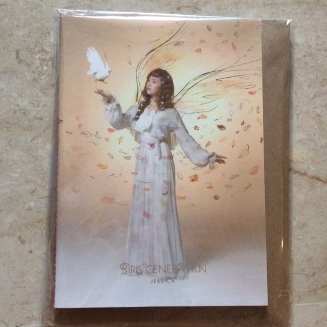 OFFICIAL GIRLS' GENERATION FILE NOTE - JESSICA, Hobbies & Toys ...