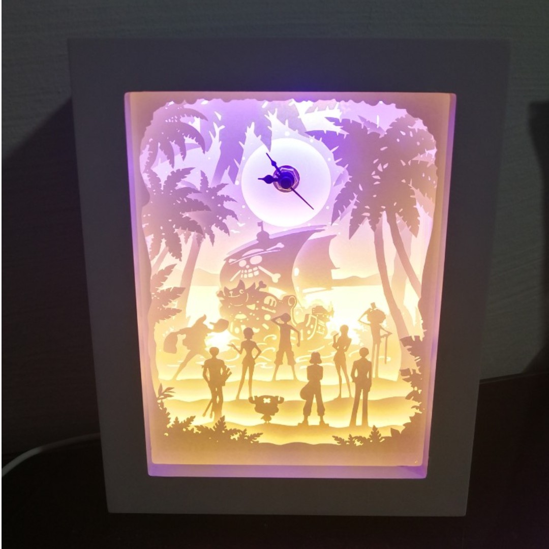 One Piece DIY Paper Carving Lights, Hobbies & Toys, Toys & Games on ...