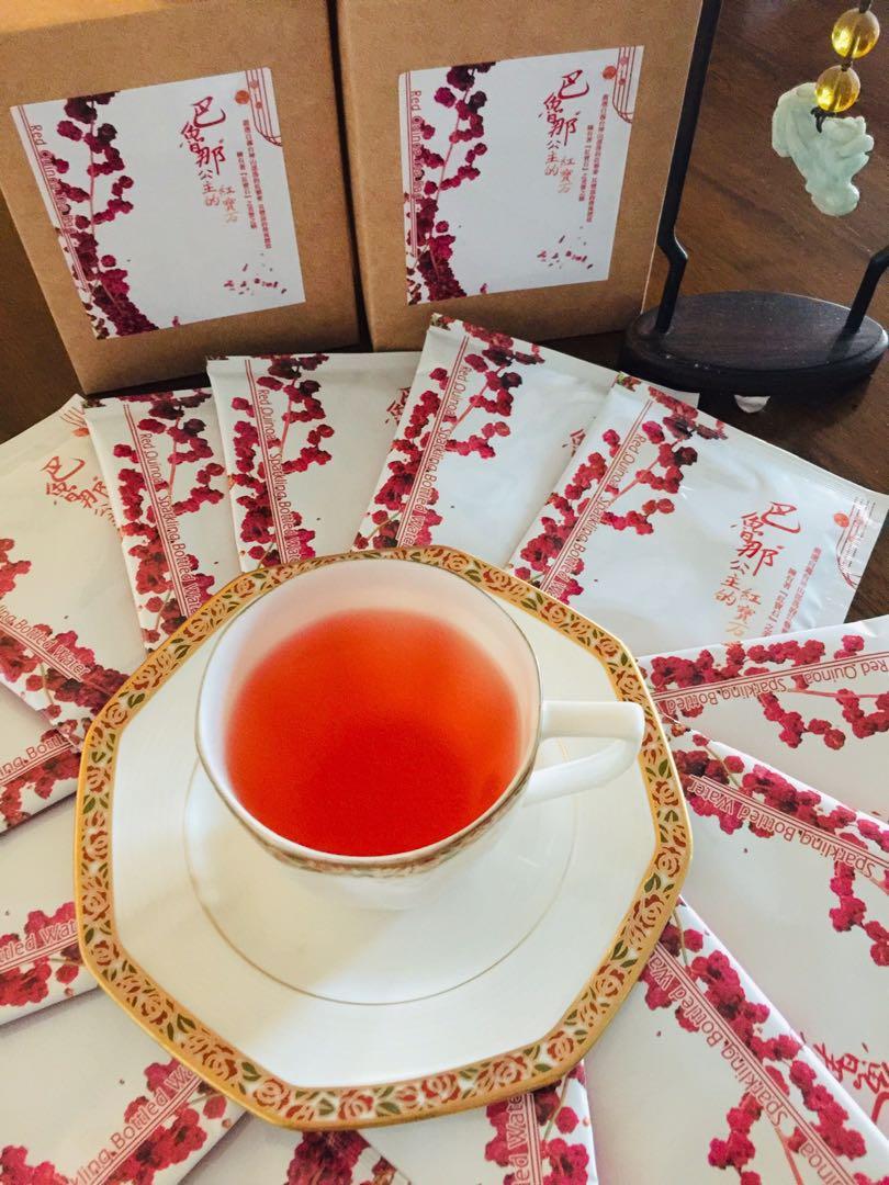 Pure Taiwan Super Grain Red Quinoa Tea Bag, Food & Drinks, Packaged ...