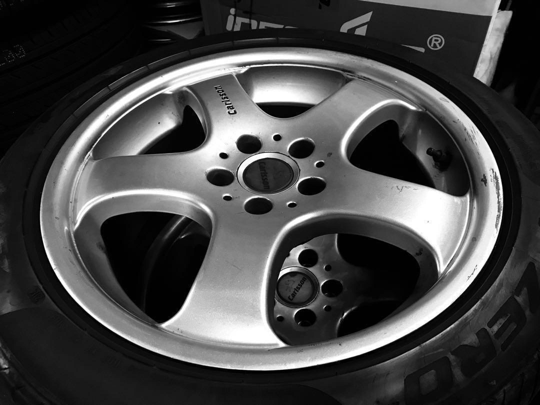 Rare Carlsson 18” Rims, Car Accessories, Tyres & Rims on Carousell
