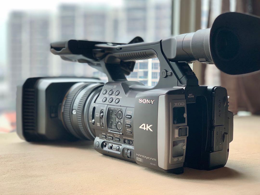 Rarely-used Pro 4K Camera Sony FDR-AX1E in perfect condition ...