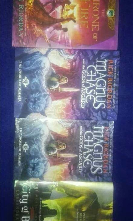 Rick Riordan and Cassandra Clare Bundle, Hobbies & Toys, Books ...