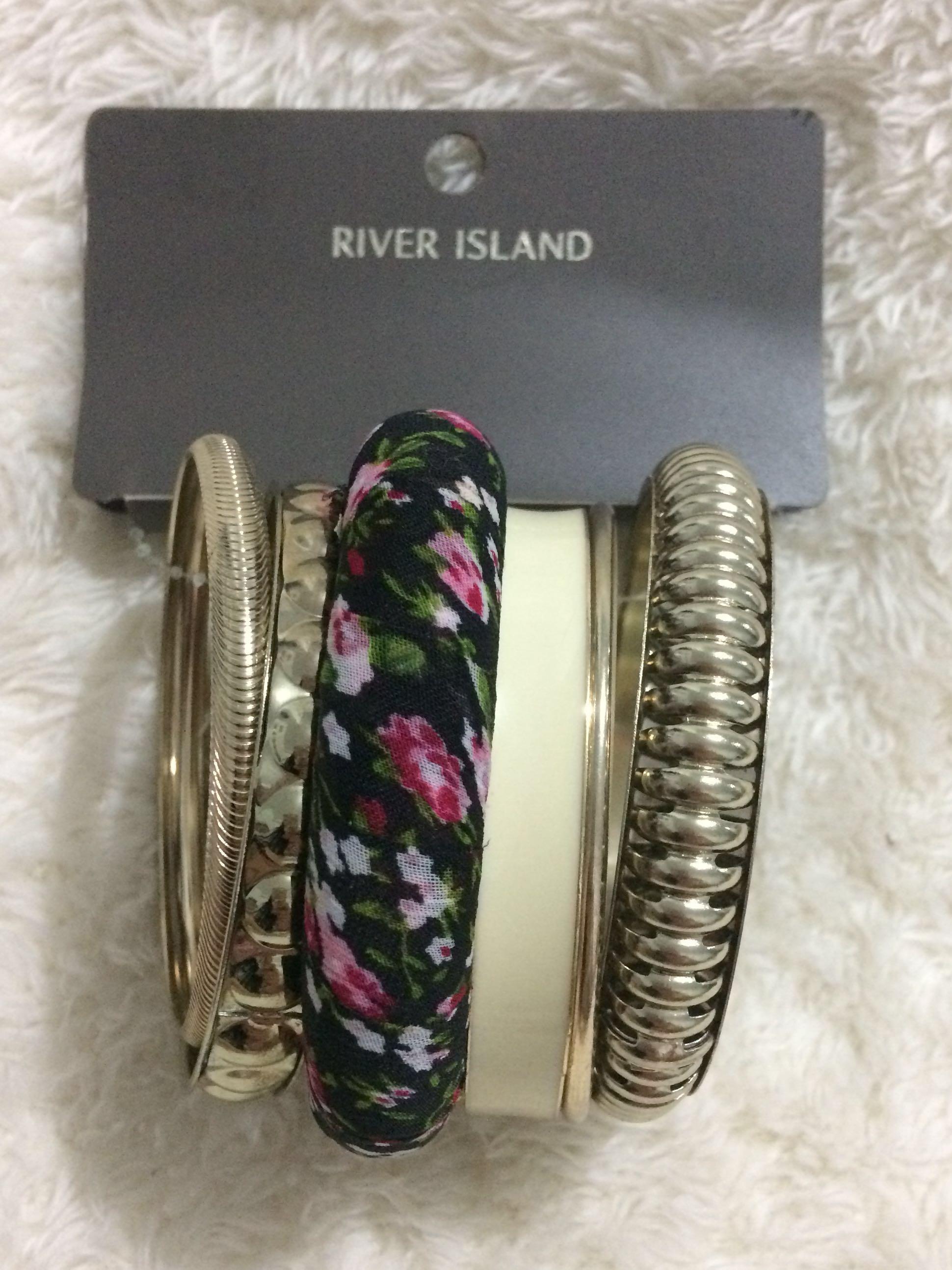 RIVER ISLAND Bangles (6 pieces), Women's Fashion, Jewelry & Organizers, Bracelets on Carousell