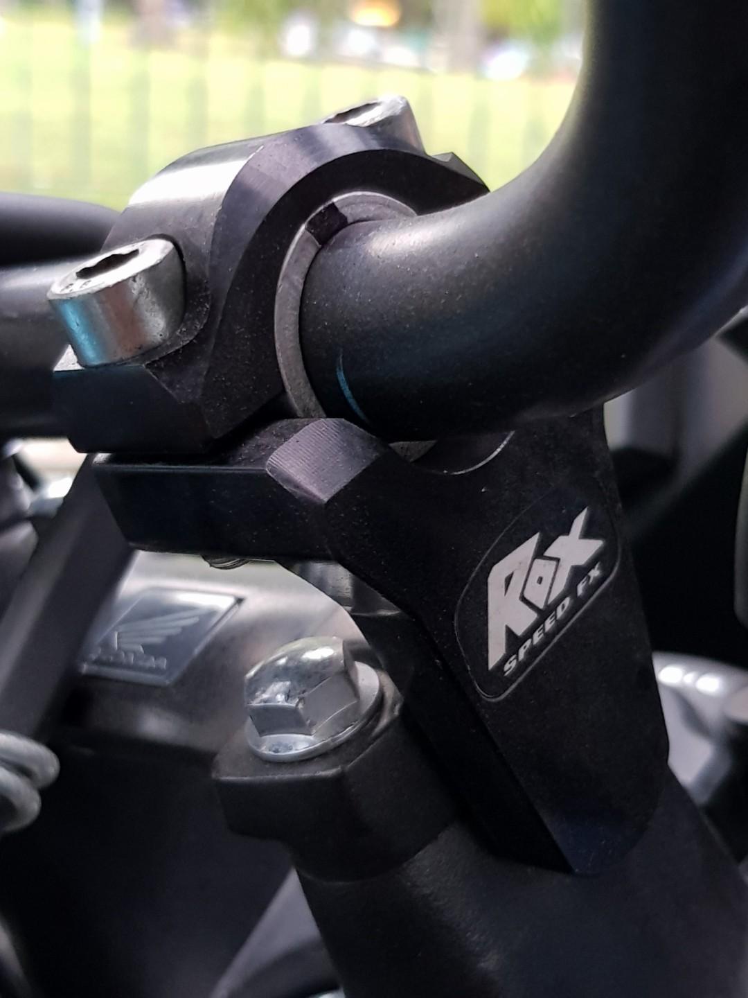 ROX HANDLEBAR RISER, Motorcycles, Motorcycle Accessories on Carousell