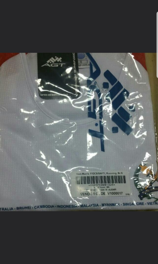 Saf Army Singlet, Men's Fashion, Tops & Sets, Formal Shirts on Carousell