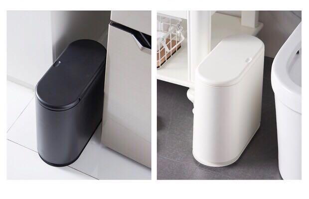 Scandi Orskov touch top waste bin, Furniture & Home Living, Furniture ...