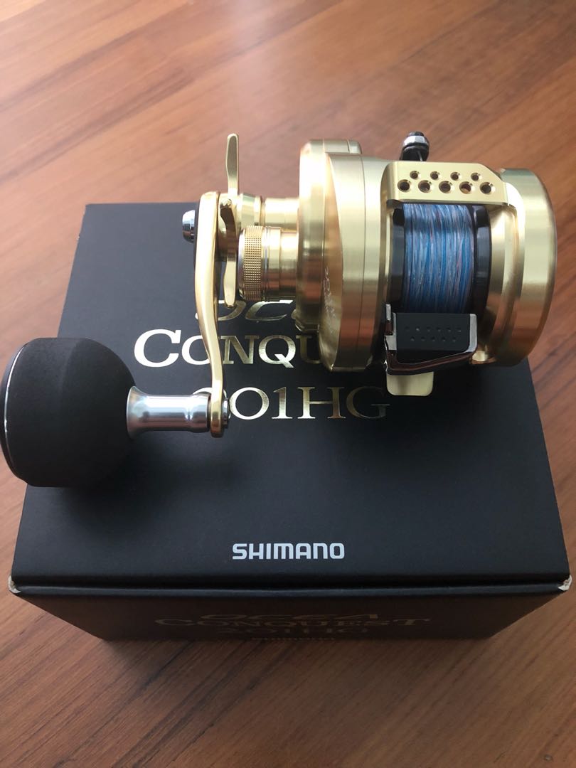 Shimano Ocea Conquest 201HG, Sports Equipment, Fishing on Carousell