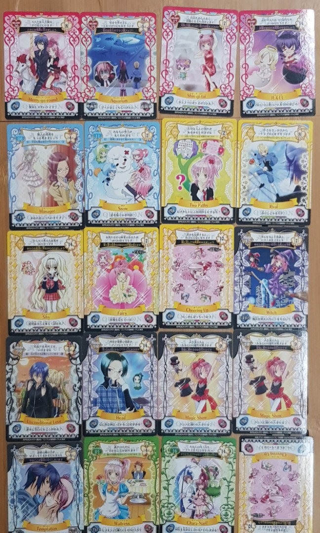 Shugo Chara Collectible Cards Anime Japan Authentic Rare, Hobbies ...