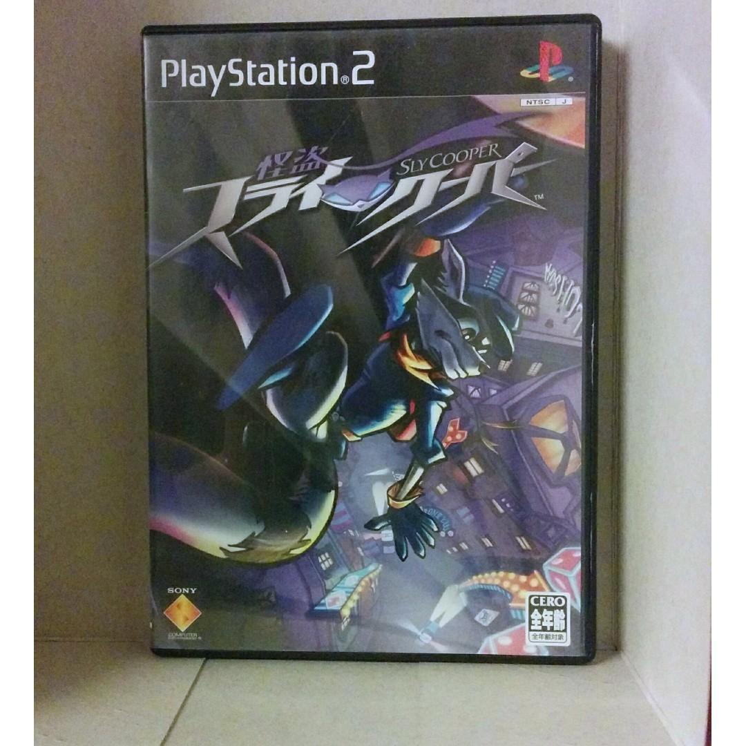 SLY COOPER Original Japan JP Playstation 2 PS2 Game, Video Gaming ...