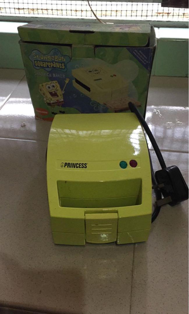 Spongebob toast maker, TV & Home Appliances, Kitchen Appliances, Ovens ...