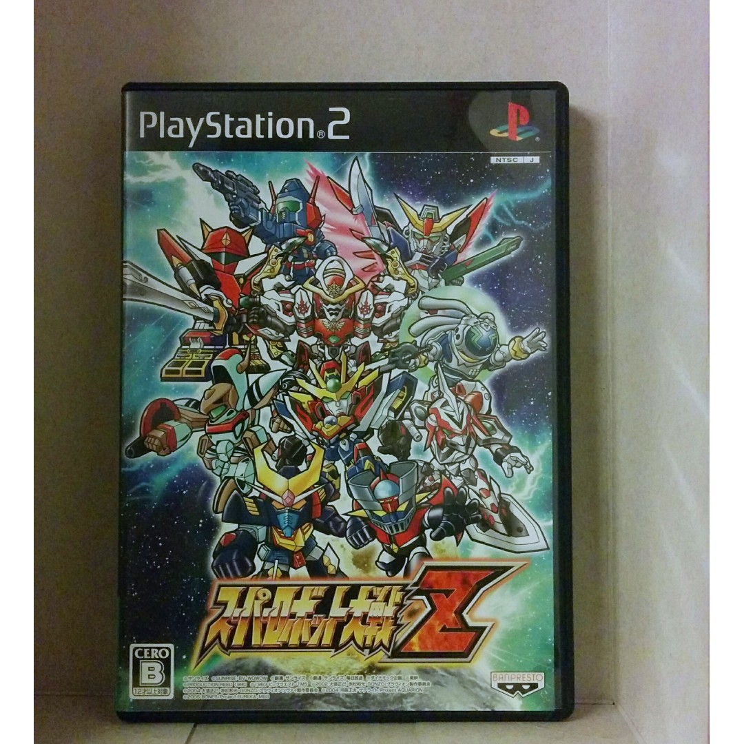 Super Robot Wars Z Original Japan JP Playstation 2 PS2 Game, Video ...