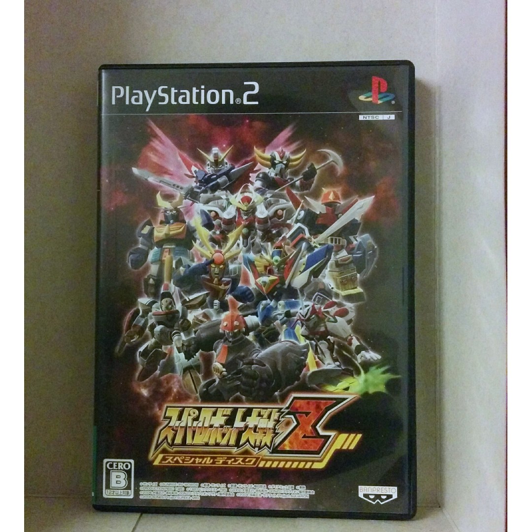 Super Robot Wars Z Special Disc Original Japan JP Playstation 2 PS2 ...