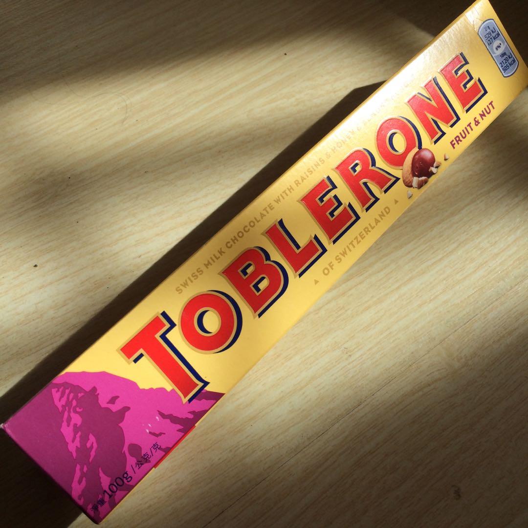 Toblerone Fruit and Nut , Food & Drinks, Packaged & Instant Food on ...