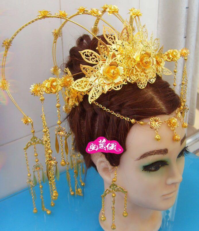 Traditional Chinese Crown, Women's Fashion, Watches & Accessories, Hair ...