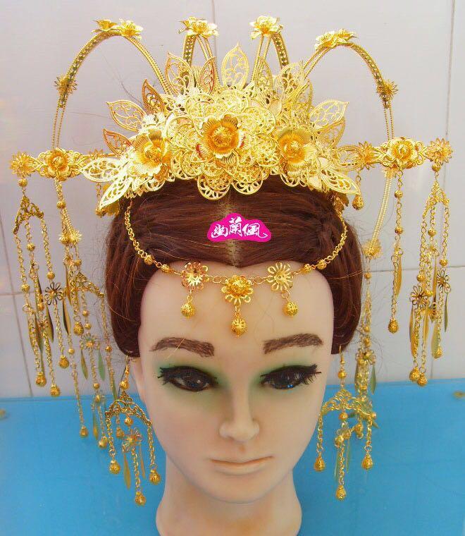 Traditional Chinese Crown, Women's Fashion, Watches & Accessories, Hair ...