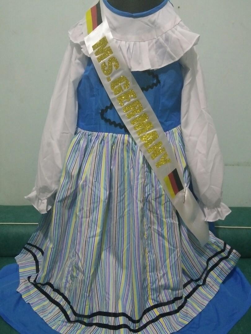 United Nation Costume - Germany with sash, Babies & Kids, Babies & Kids ...