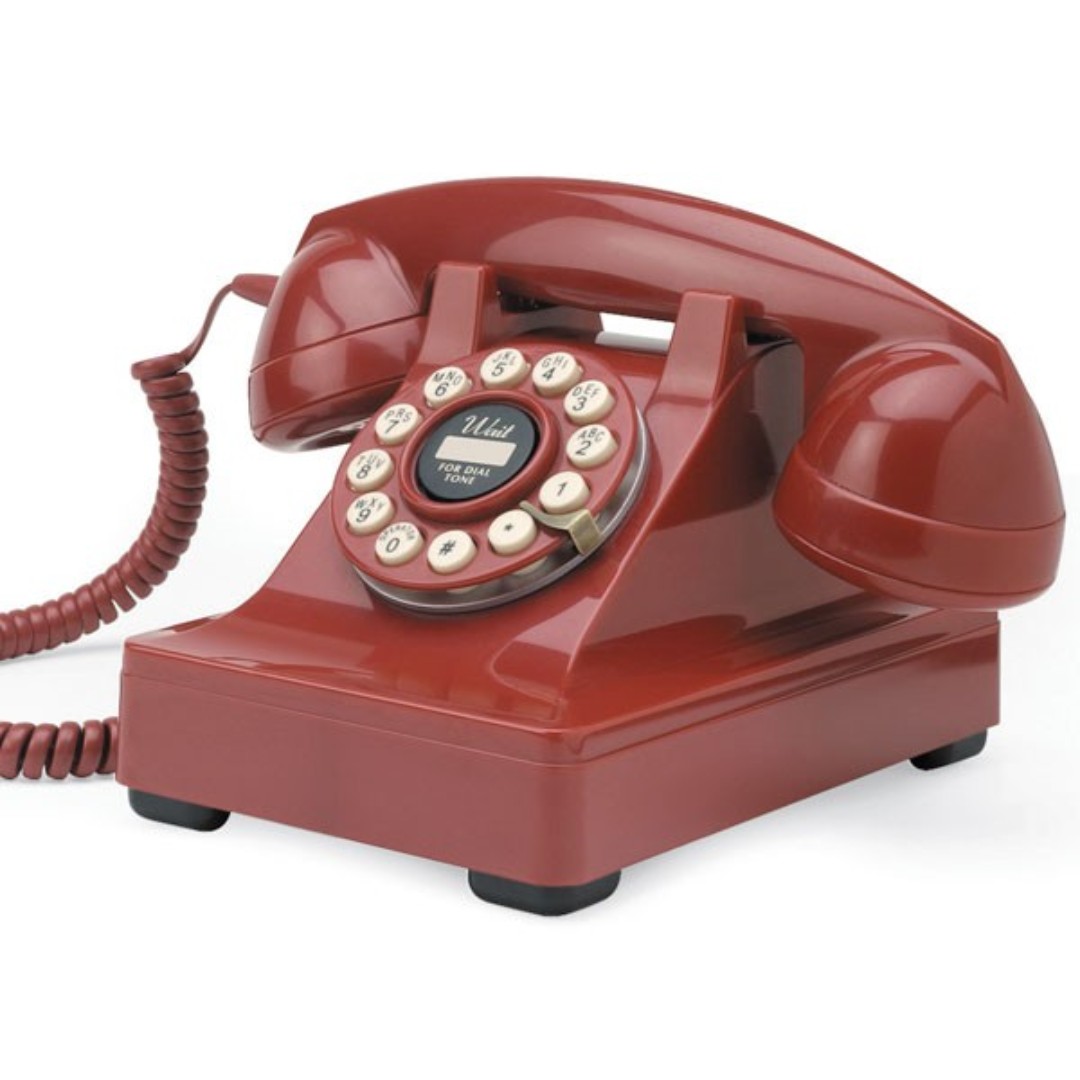 WILD & WOLF 302 Retro Desk Phone, Furniture & Home Living, Furniture ...