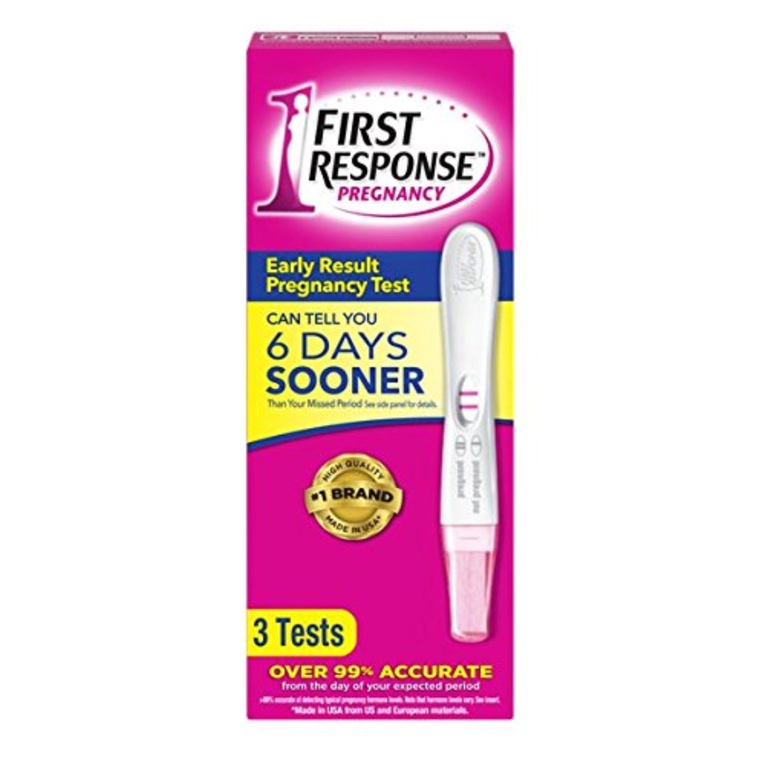 3 per box - First Response Pregnancy Test Kit, Babies & Kids, Maternity ...