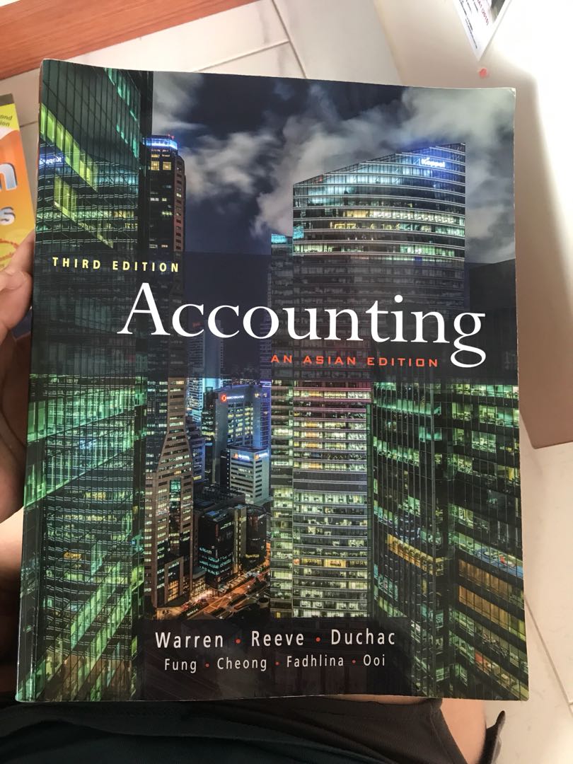 Accounting Textbook, Hobbies & Toys, Books & Magazines, Textbooks on ...