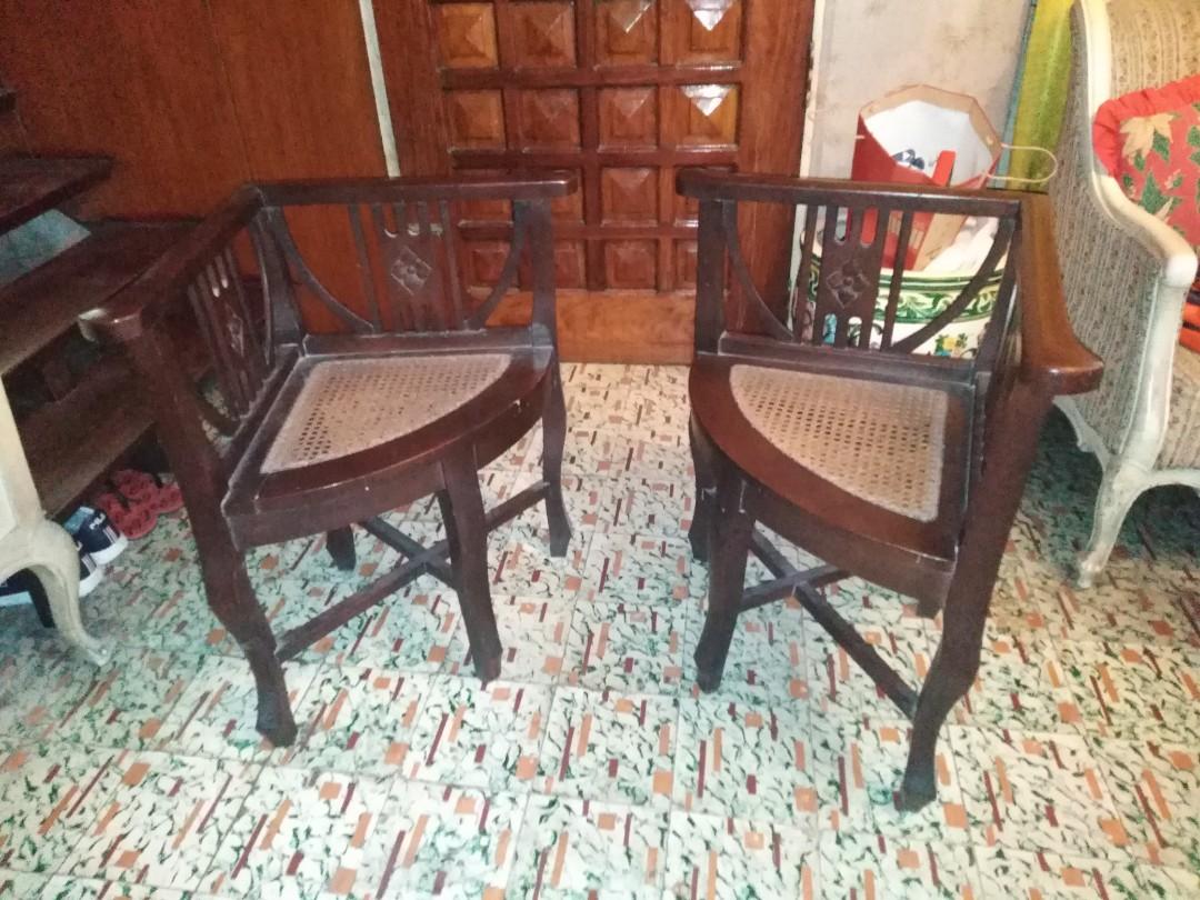 Antique Narra Sala Set from 1970s, Furniture & Home Living, Office ...