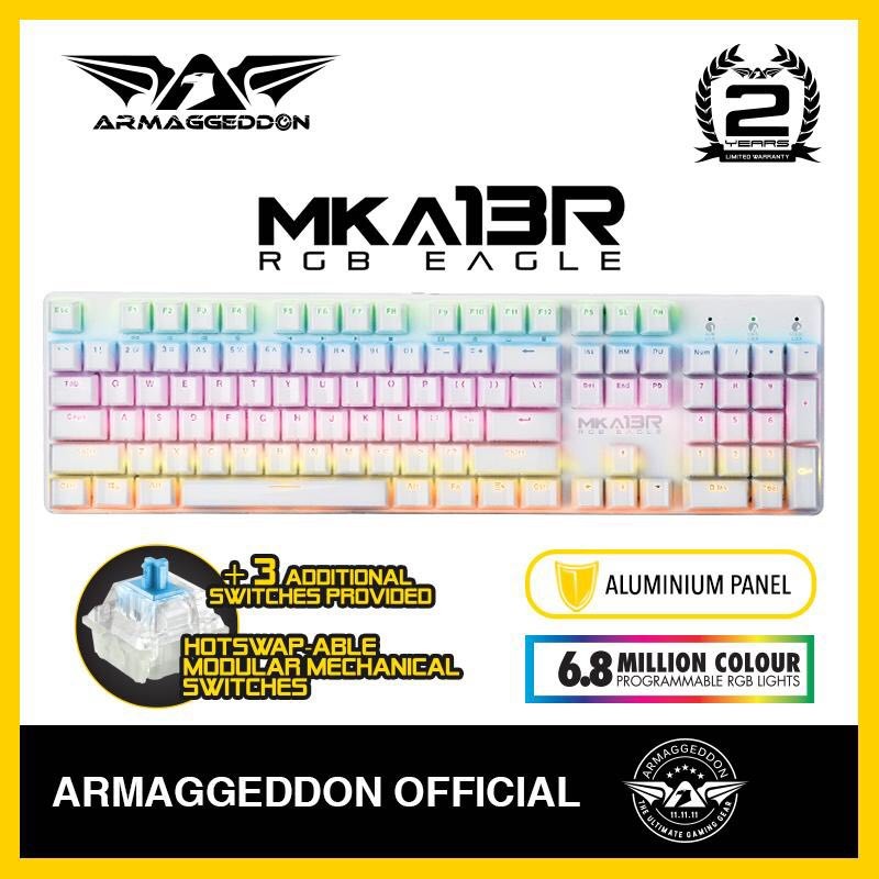 Armaggeddon Mka13r Rgb Gaming Keyboard Computers And Tech Parts And Accessories Computer Keyboard
