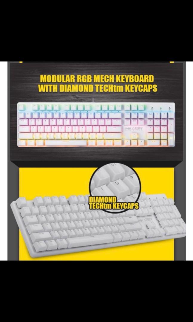 Armaggeddon Mka13r Rgb Gaming Keyboard Computers And Tech Parts And Accessories Computer Keyboard