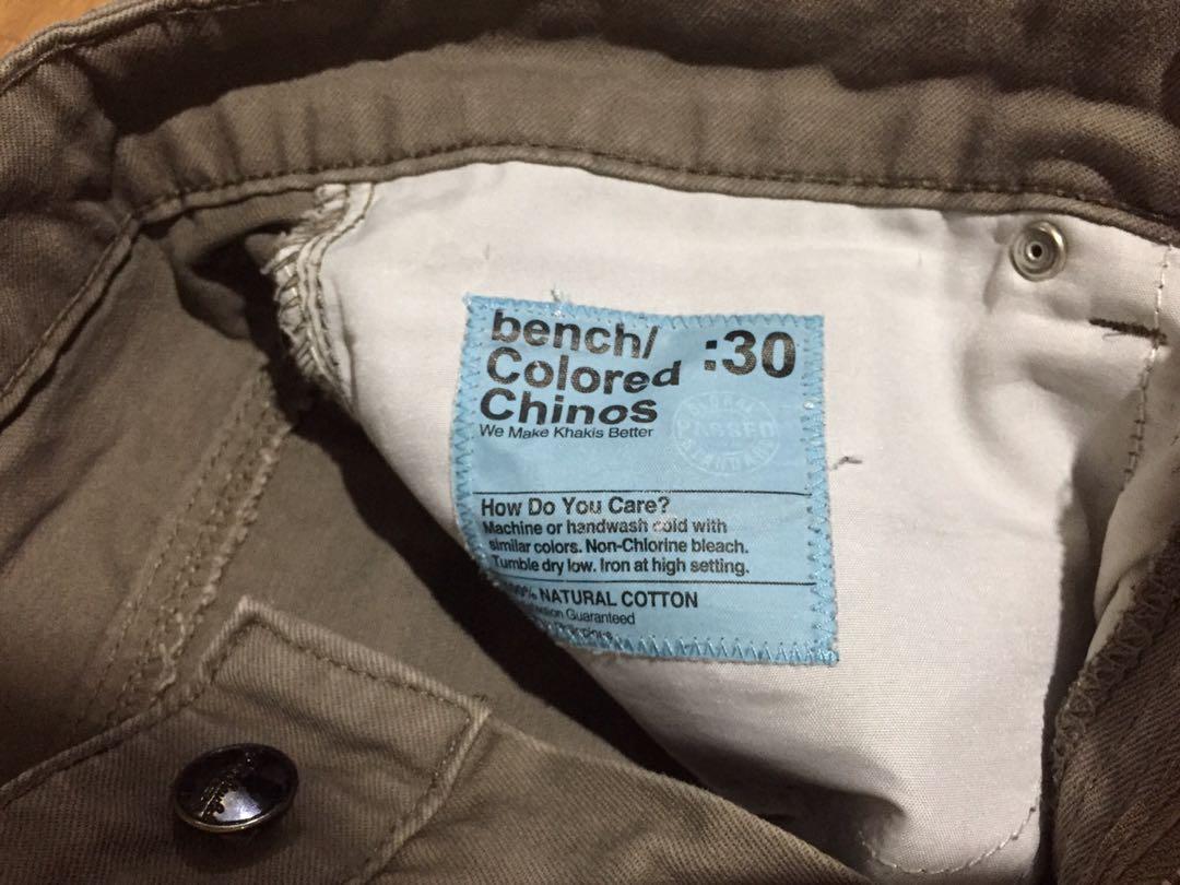 Bench colored chinos, Men's Fashion, Bottoms, Chinos on Carousell