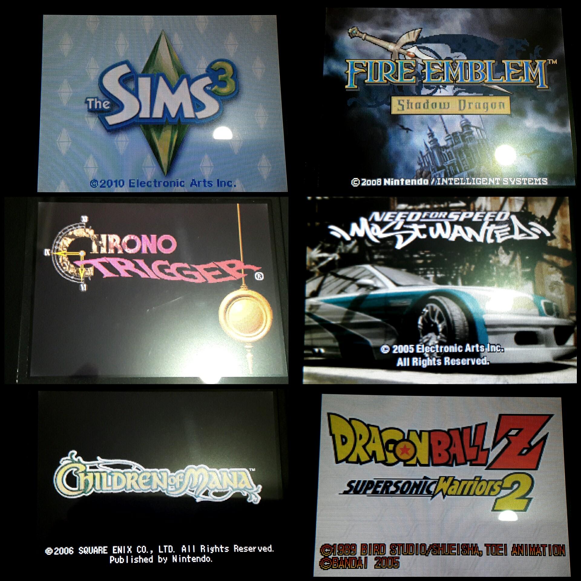 Black & White Nintendo Dsi R4 8gb 107 Games Installed, Video Gaming ...