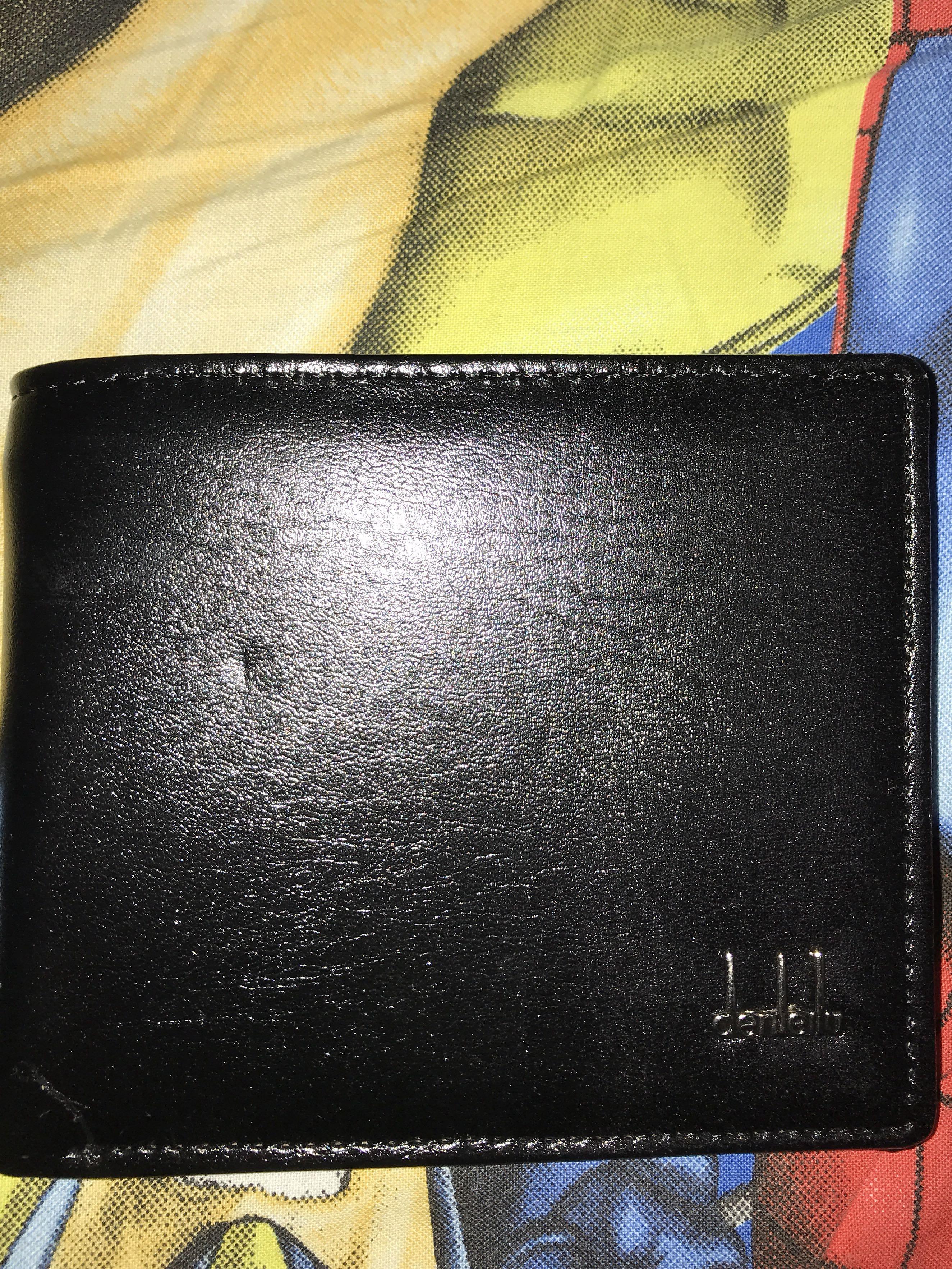 Black Leather Wallet, Men's Fashion, Watches & Accessories, Wallets ...