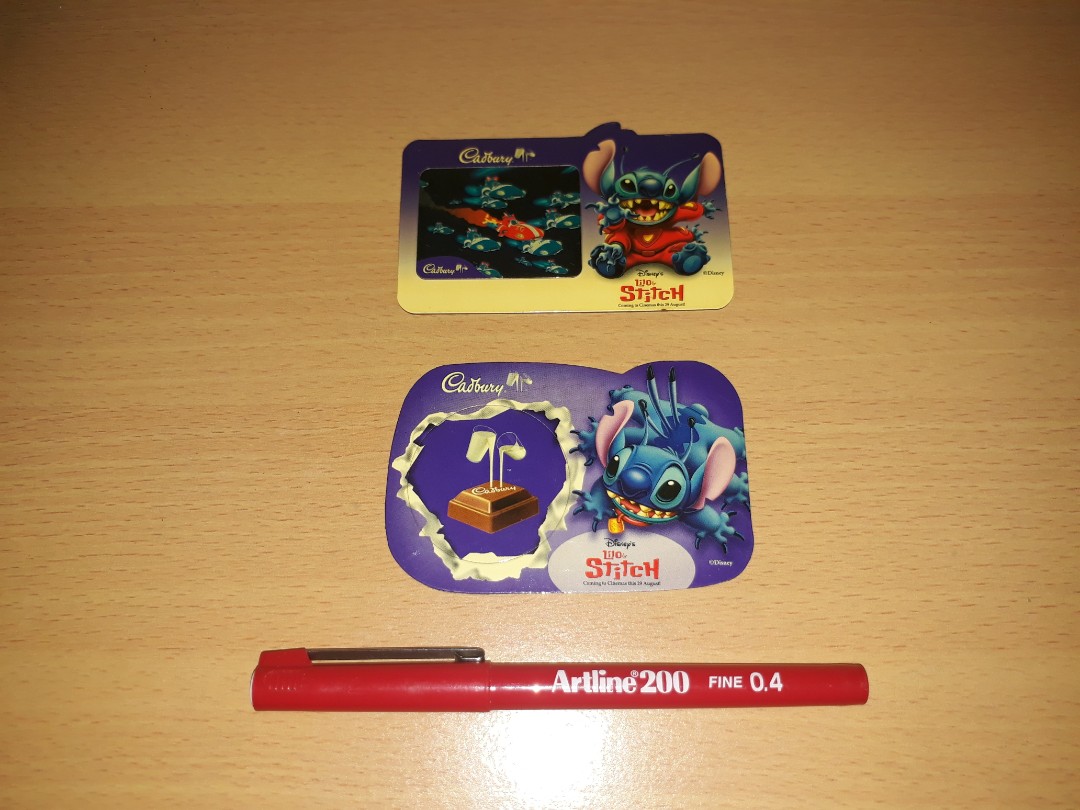 Cadbury Lilo & Stitch Fridge Magnet, Furniture & Home Living ...