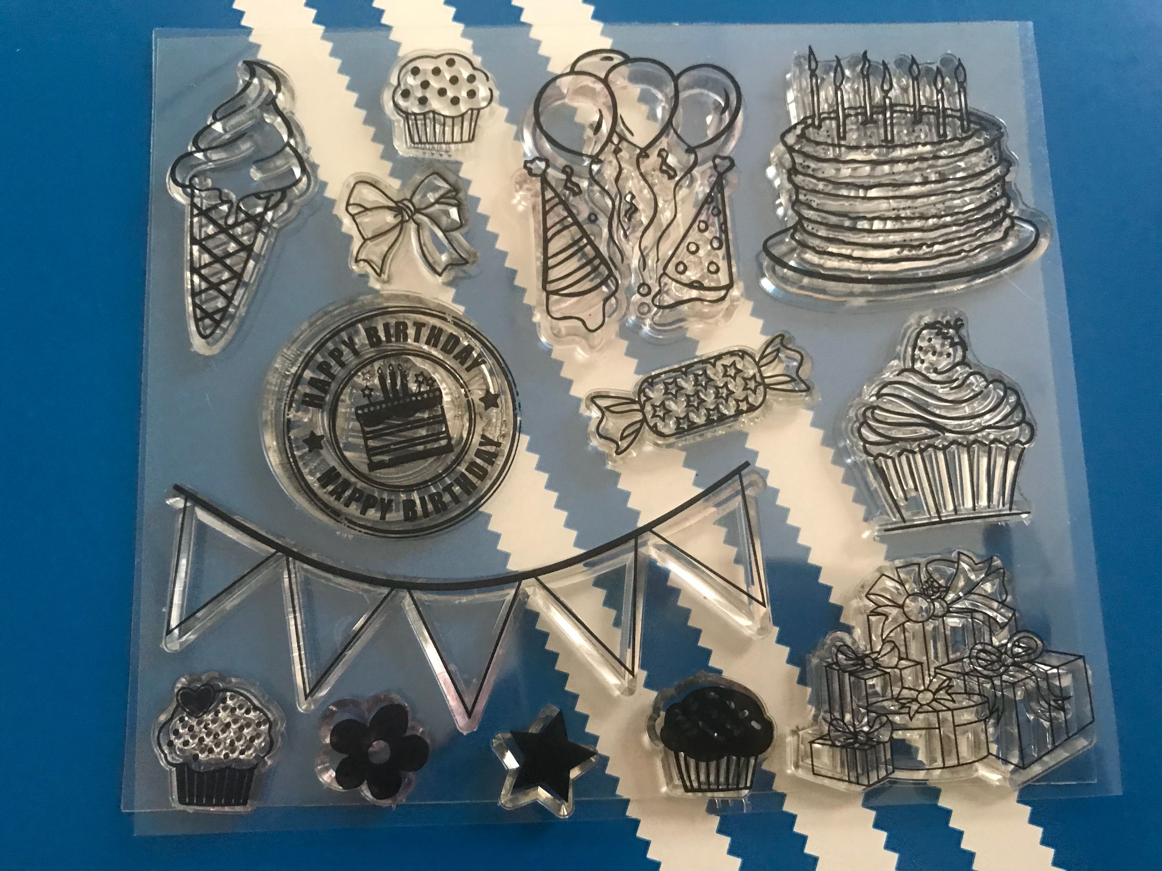 Clear Stamp, Hobbies & Toys, Stationery & Craft, Craft Supplies & Tools ...