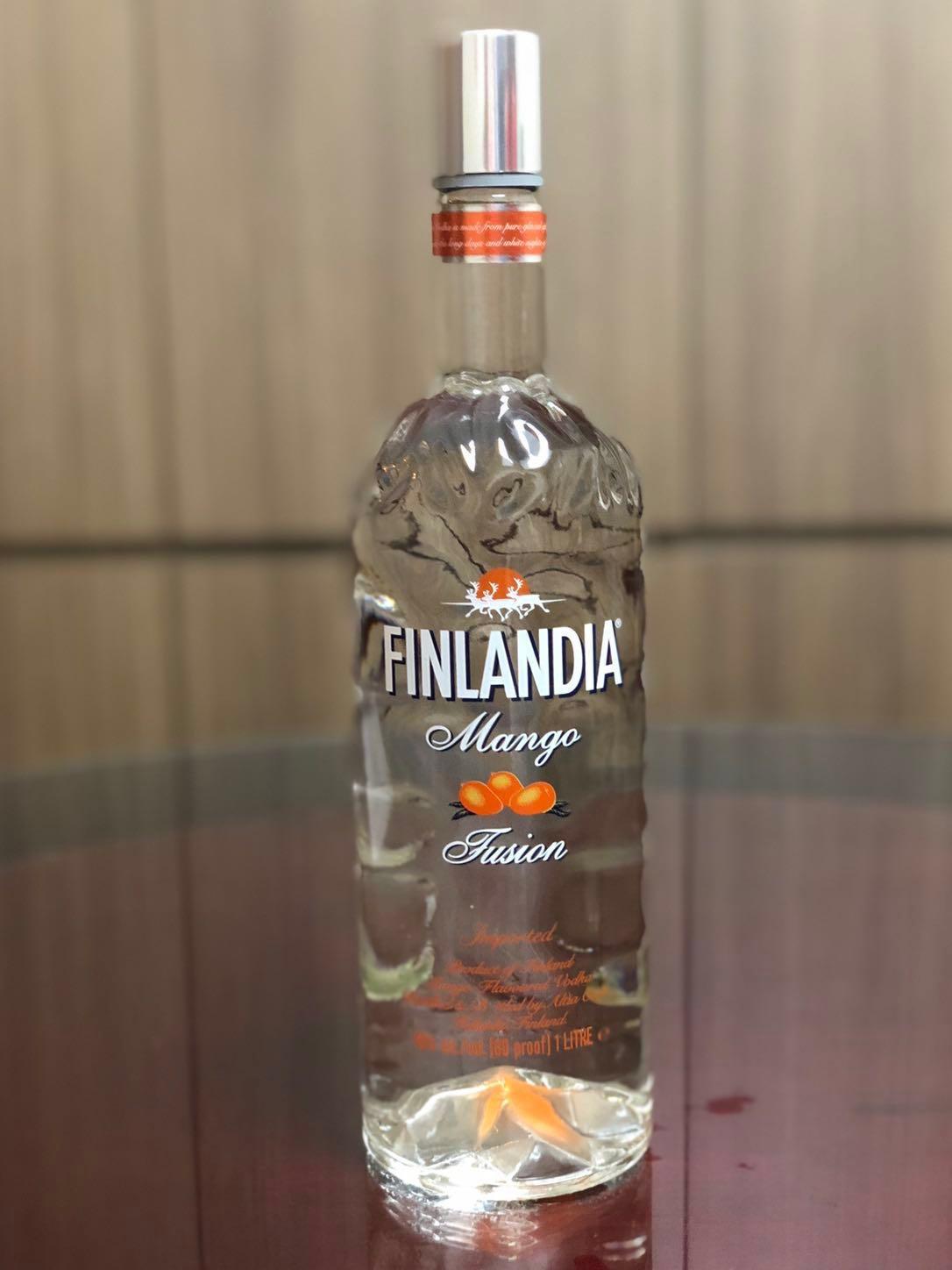 Finlandia Mango Fusion Vodka 1L, Food & Drinks, Alcoholic Beverages on ...