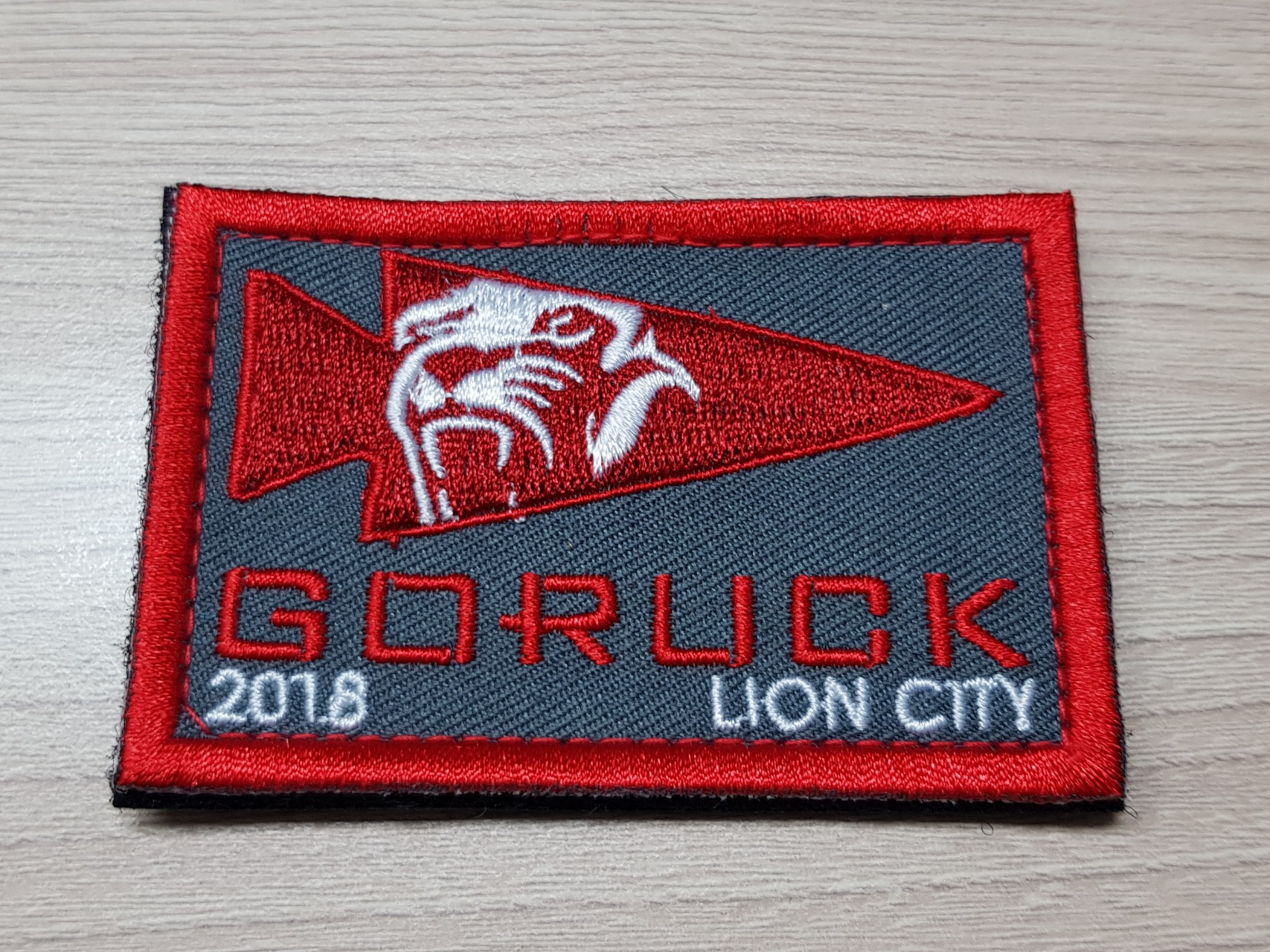 GORUCK patch - Lion City Patch (Singapore Exclusive), Luxury, Bags ...