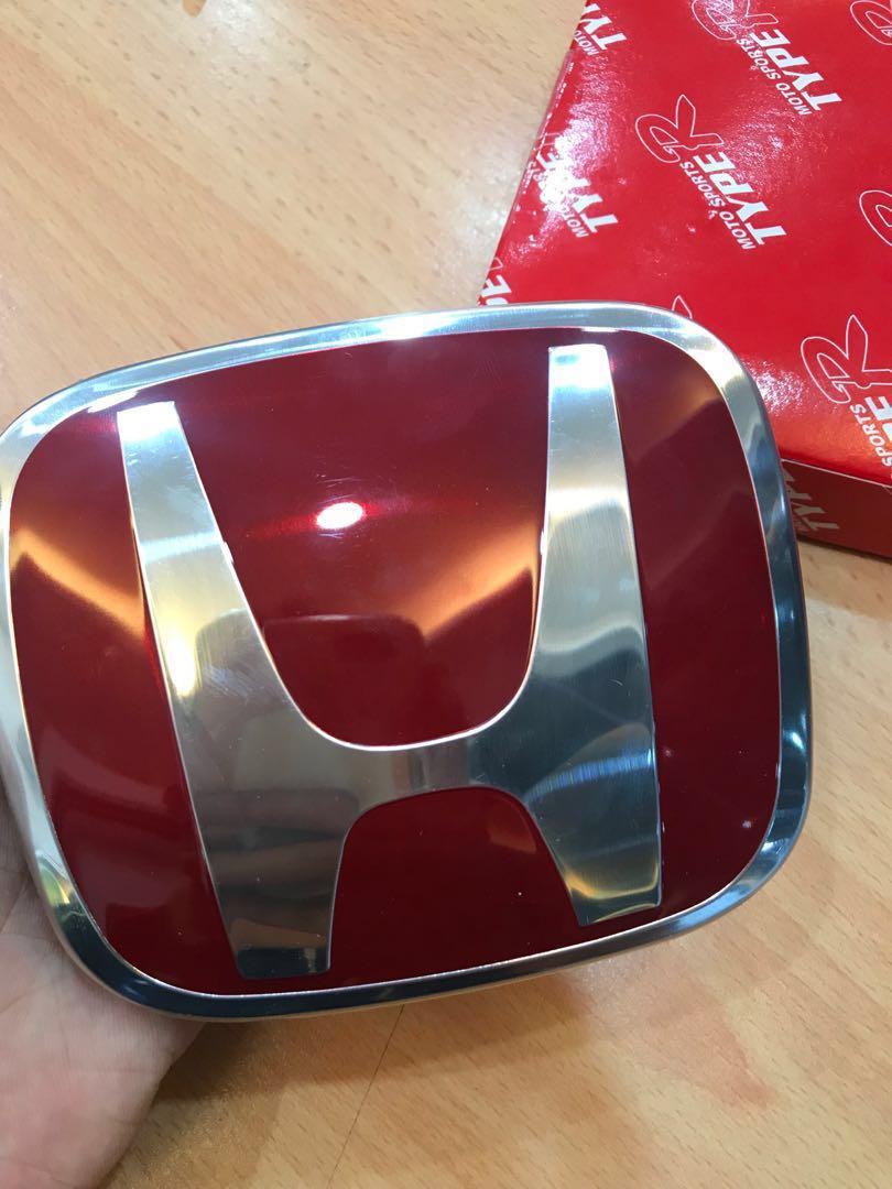 Honda Original Typr R Logo, Auto Accessories on Carousell