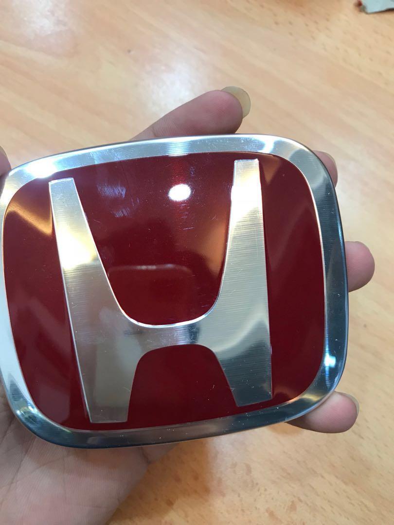 Honda Original Typr R Logo, Auto Accessories on Carousell