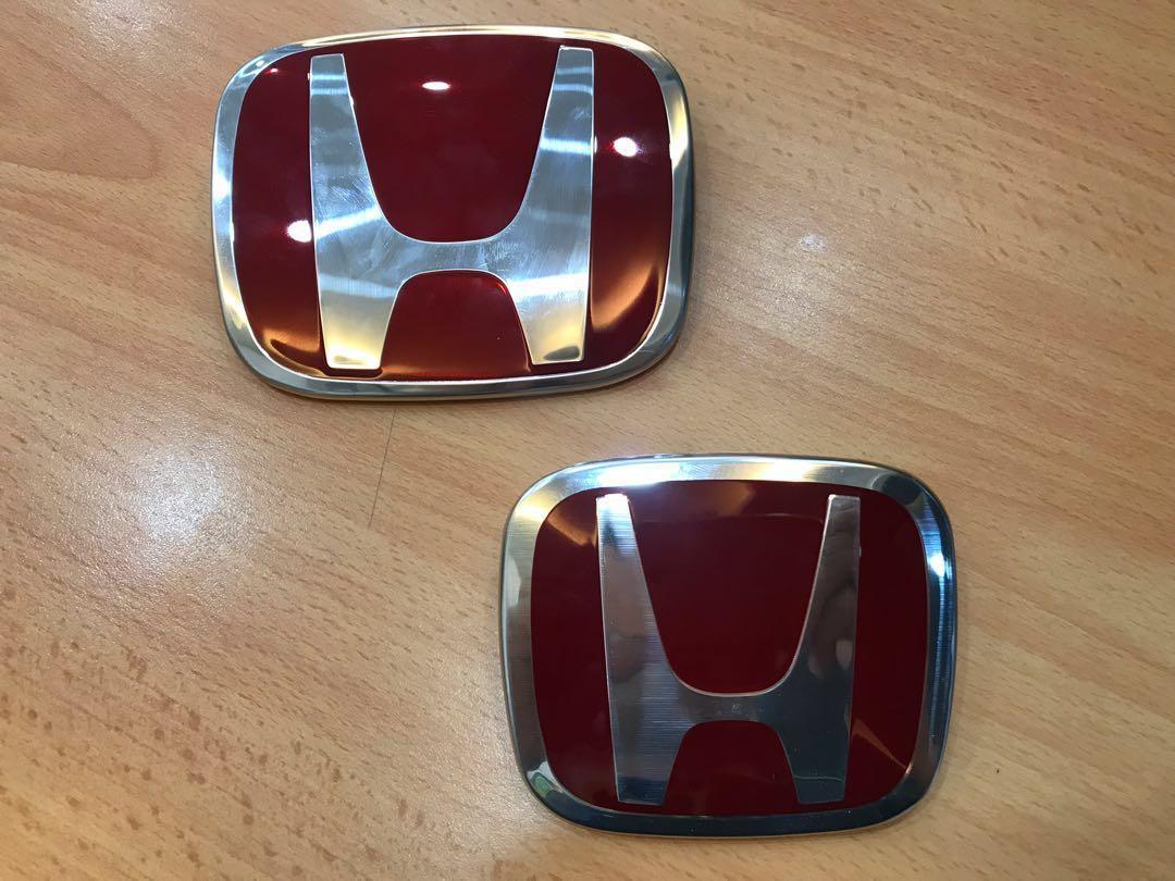 Honda Original Typr R Logo, Auto Accessories on Carousell