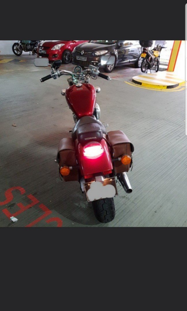 Honda Shadow VT600C RED, Motorcycles, Motorcycles for Sale, Class 2 on ...