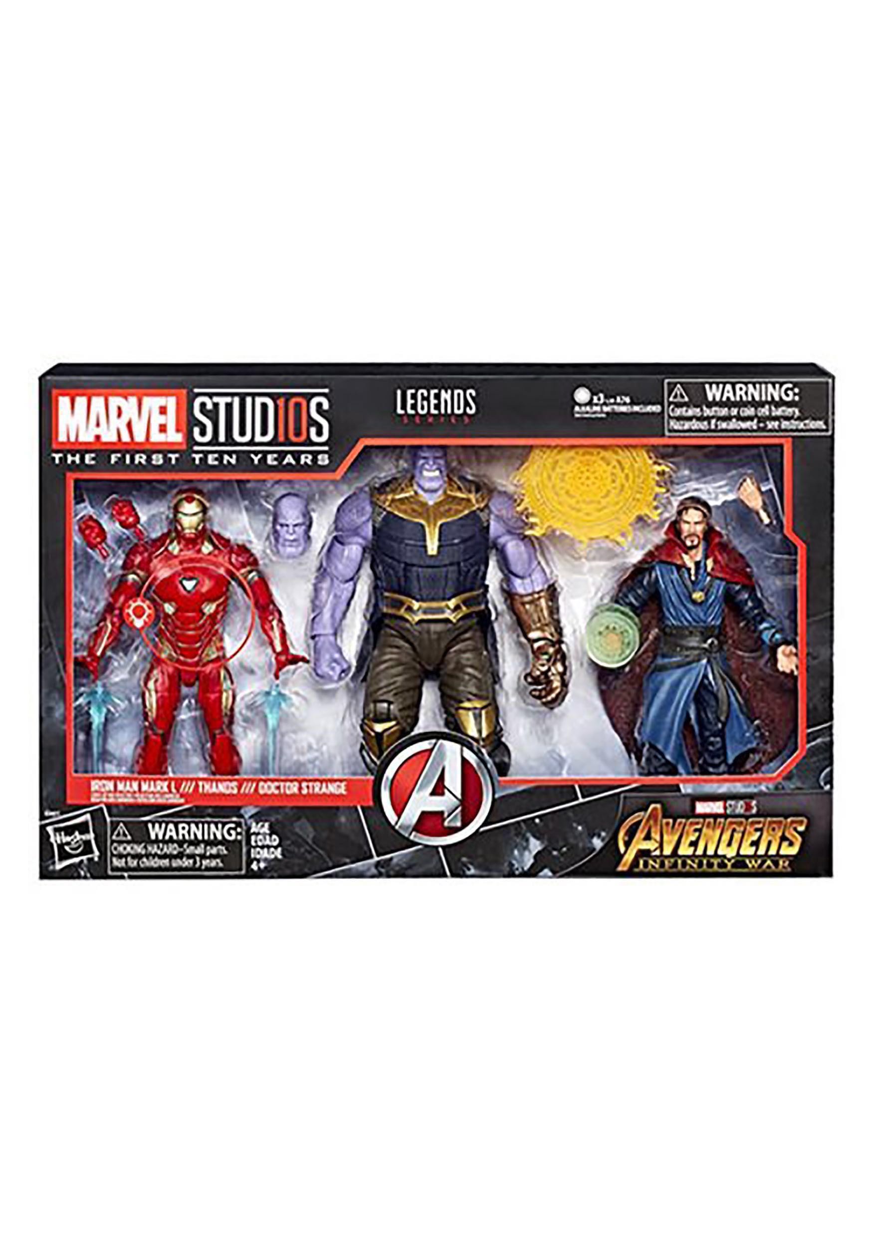 Marvel Legends 10th Anniversary MCU 3 Pack Box Set(1 Set left), Hobbies ...
